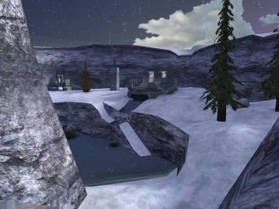 Halo Custom Edition Map UMT Snow Grove"
