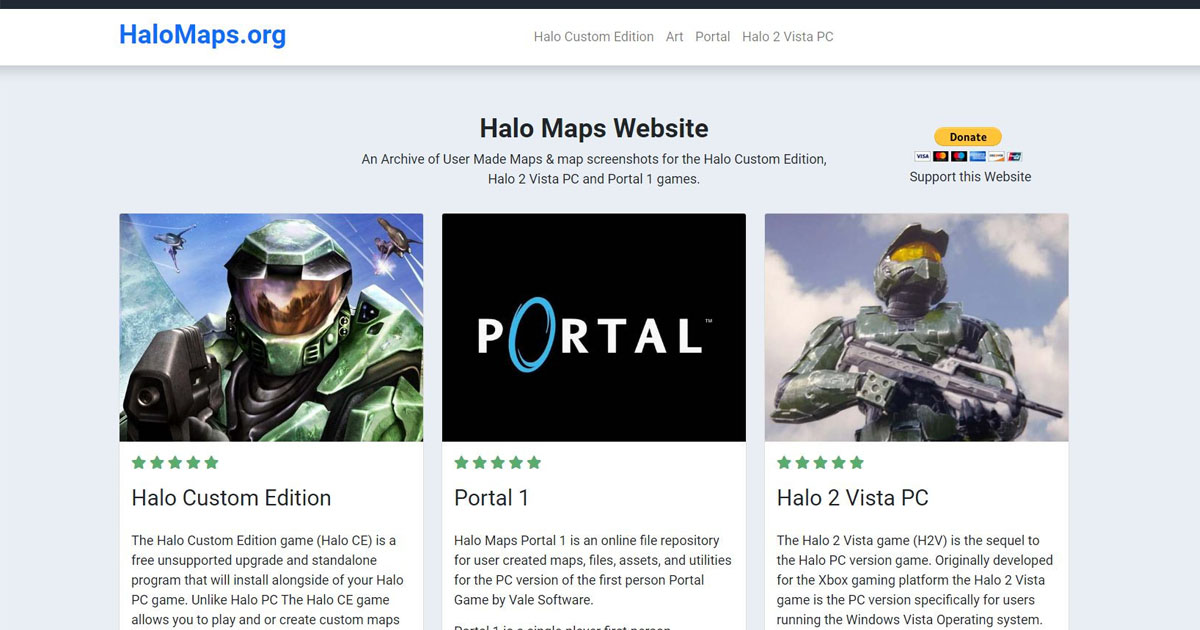 Halo Maps
